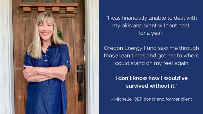 Donate to Oregon Energy Fund: DMA - Acquisition - Oregon Energy Fund
